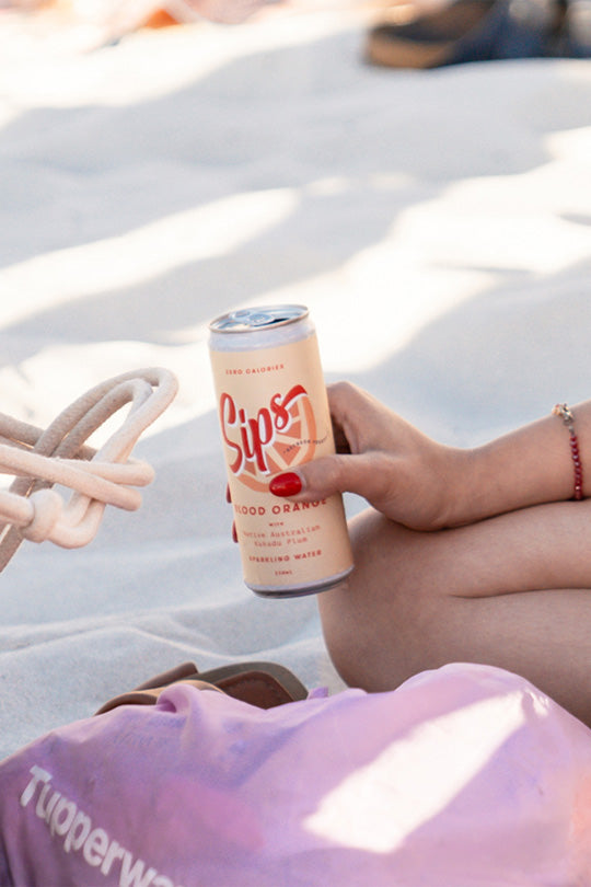 Blood Orange with Native Australian Kakadu Plum 12 x 330ml cans – Sips ...